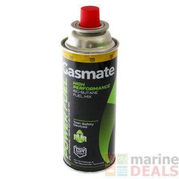 Gasmate Power Fuel ISO-Butane Canister 220g 4 Pack